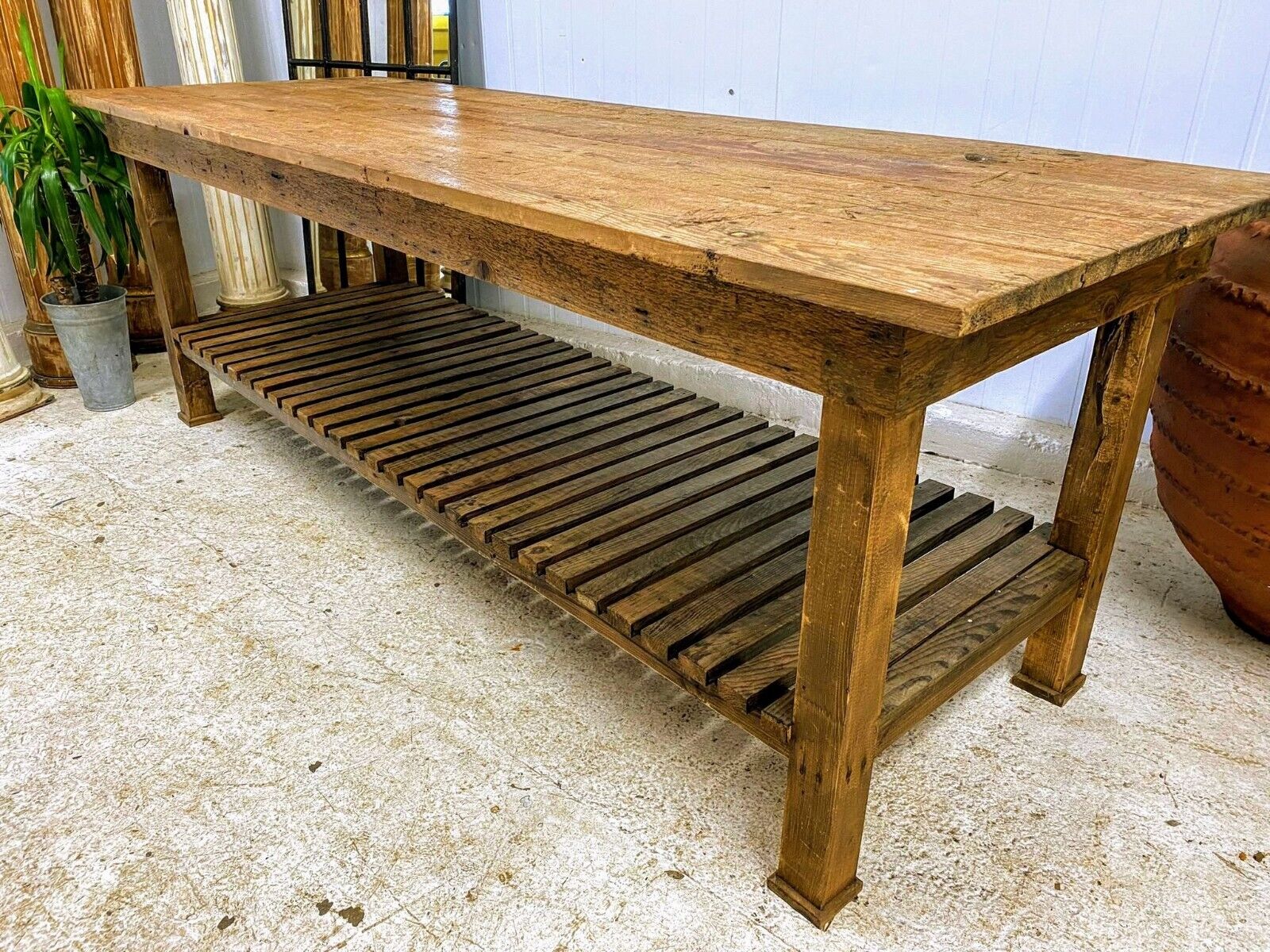 Rustic prep table store