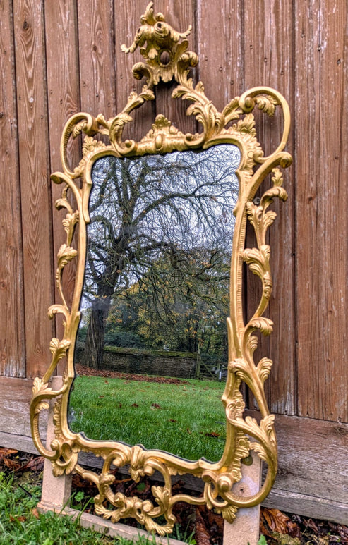 Antique George III Circa 1760 Pier Glass Gilt Mirror - Delivery availa