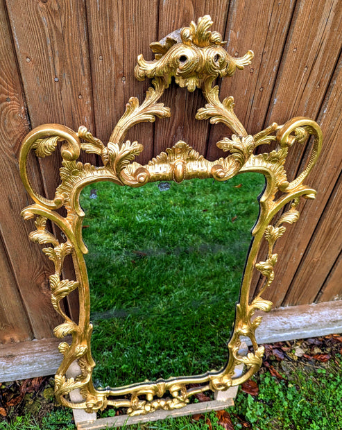 Antique George III Circa 1760 Pier Glass Gilt Mirror - Delivery availa